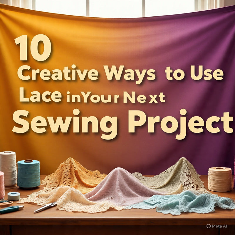 10 Creative Ways to Use Lace in Your Next Sewing Project